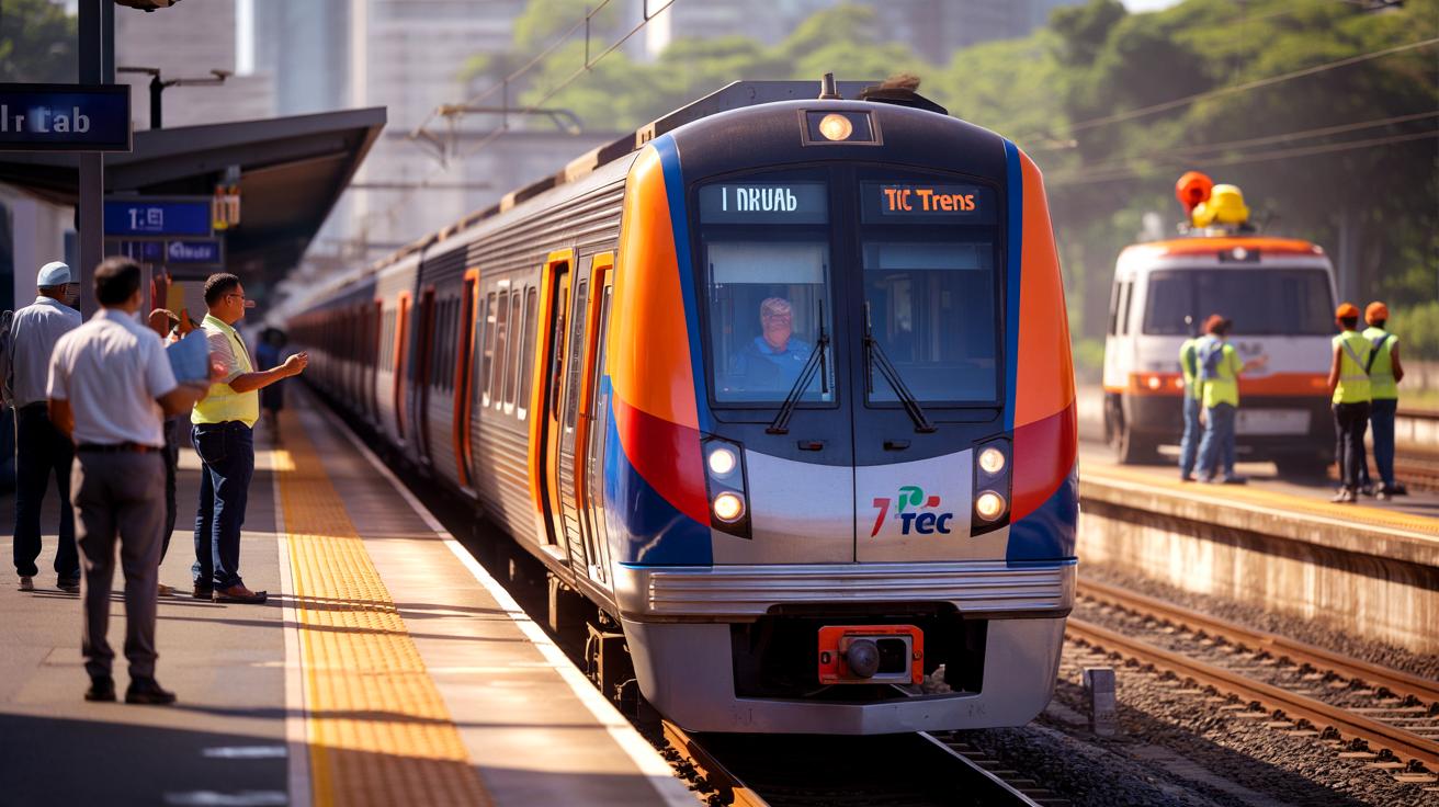 Você pega a Linha 7-Rubi? Série 9500 estreia visual da TIC Trens em 26/11: o que muda para você ...